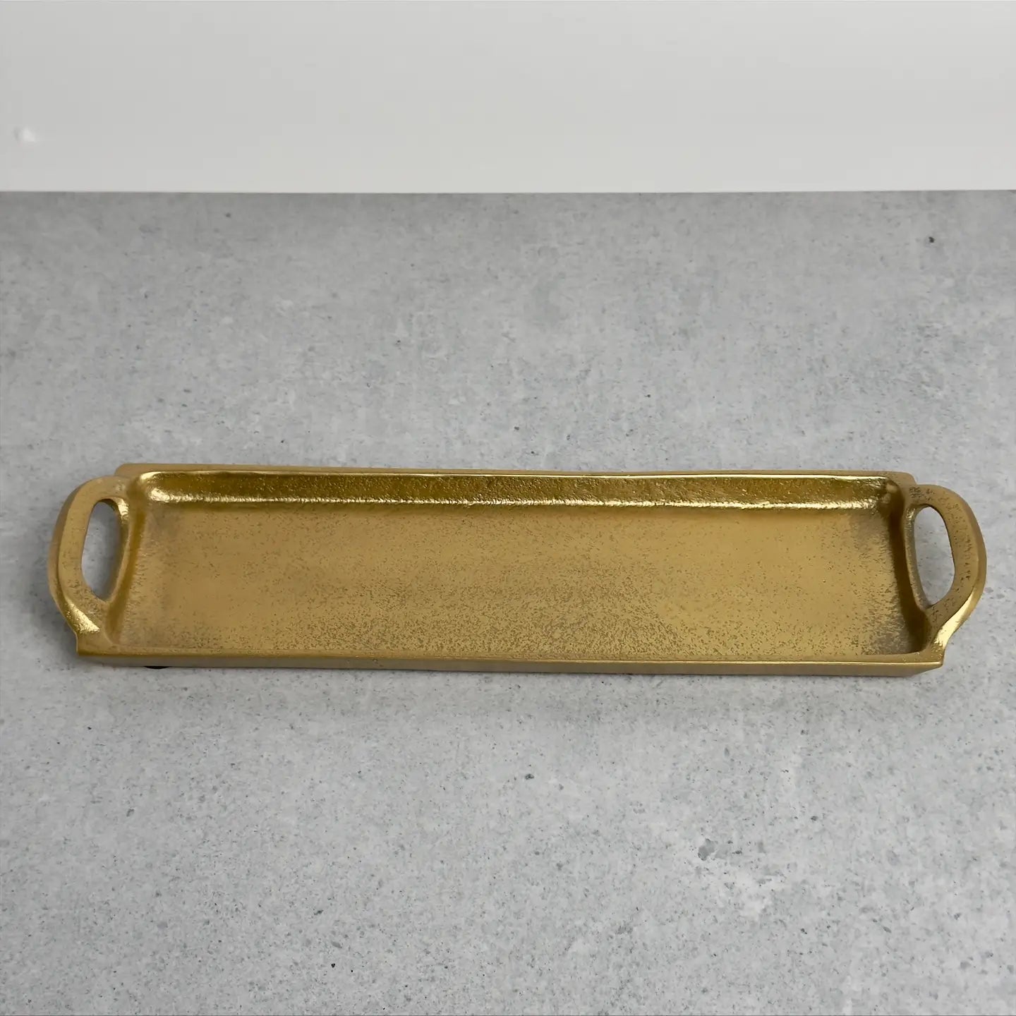 Gold Rectangle Tray – Kennedy Sue Gift & Home