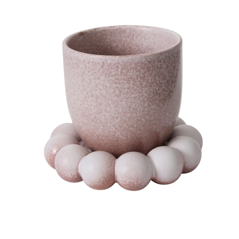 Pearl Pot with Saucer – Kennedy Sue Gift & Home