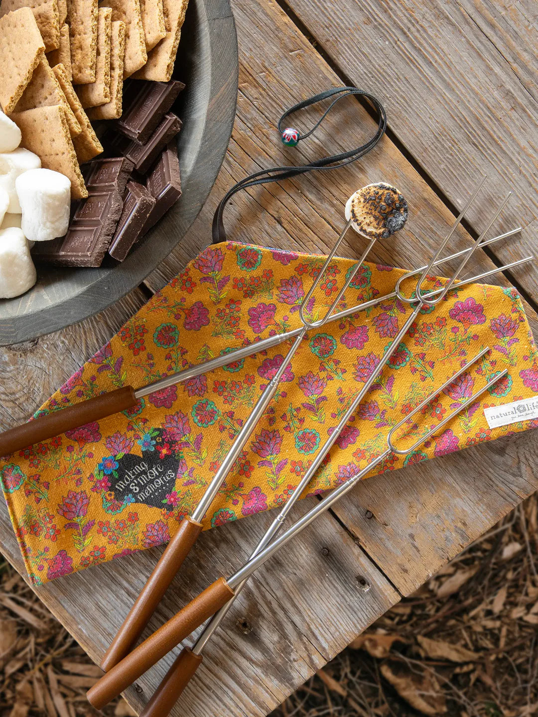 Campfire Extendable Roasting Sticks, Set of 4 – Kennedy Sue Gift & Home