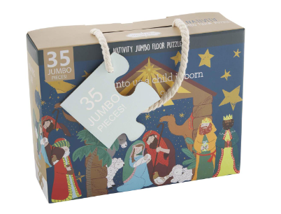 Nativity Floor Puzzle – Kennedy Sue Gift & Home