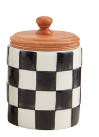 Checkered Canisters – Kennedy Sue Gift & Home