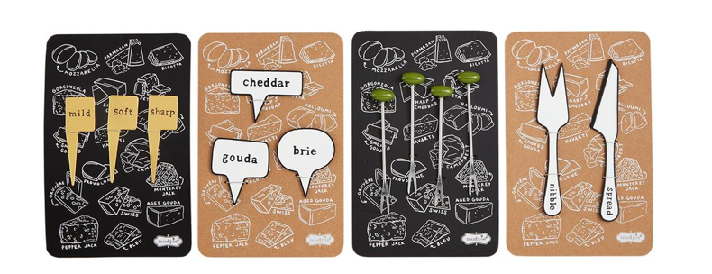 Cheese Accessory Sets – Kennedy Sue Gift & Home