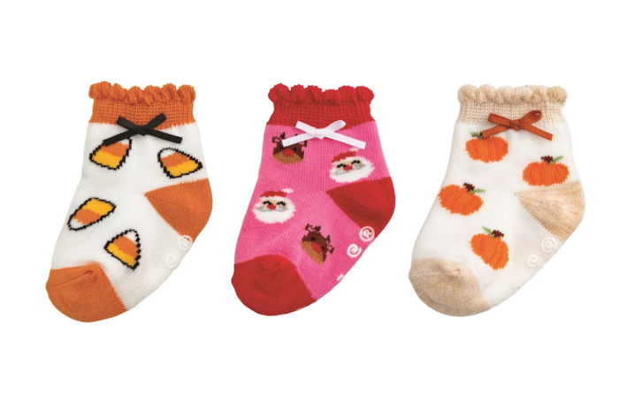 Girl First Holiday Sock Set – Kennedy Sue Gift & Home