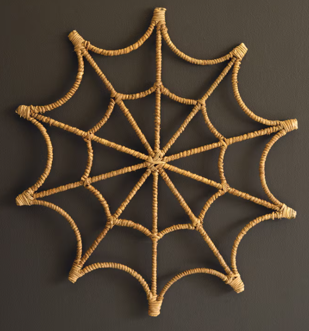 Seagrass and Iron Spider Web Wall Hanging – Kennedy Sue Gift & Home