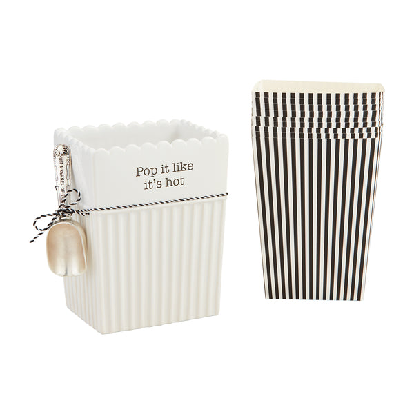 Popcorn Bucket & Bag Set – Kennedy Sue Gift & Home