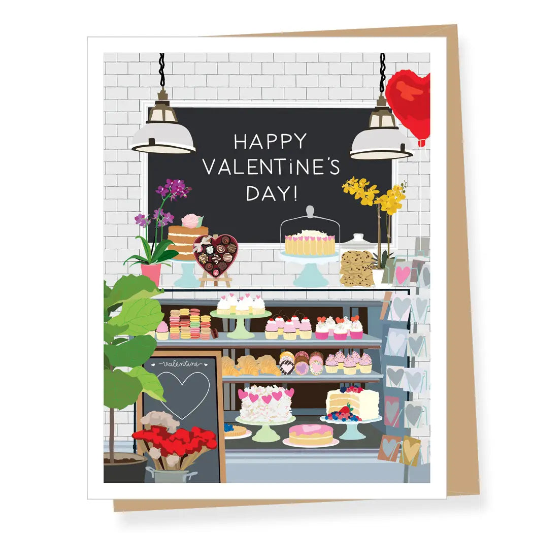 Bakery Sweets Valentine's Day Card – Kennedy Sue Gift & Home