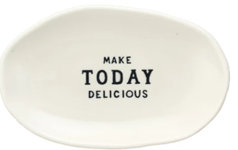 Kitchen Sayings Stoneware Dish – Kennedy Sue Gift & Home
