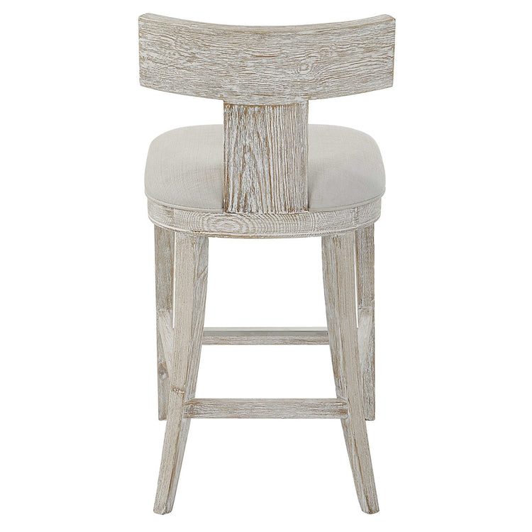Idris Counter Stool, White – Kennedy Sue Gift & Home