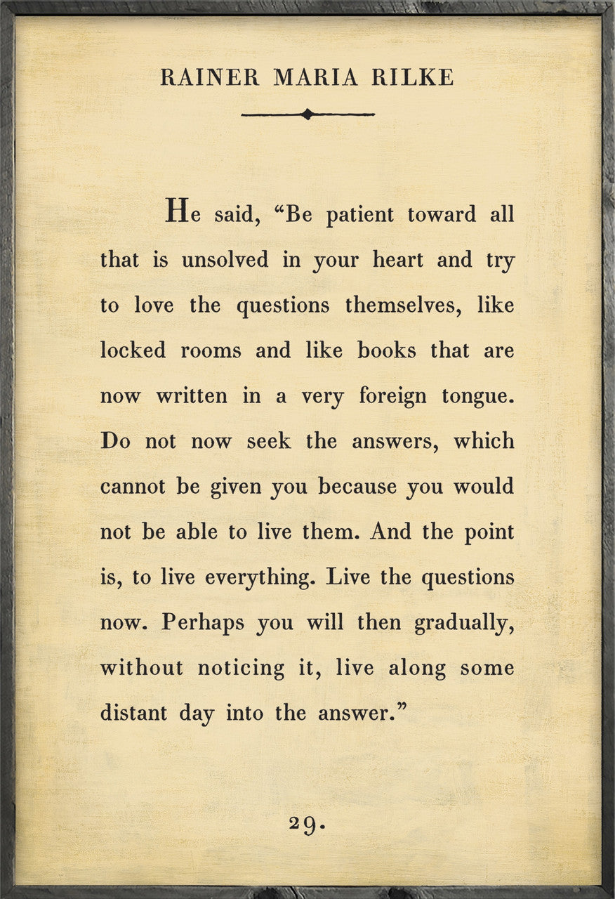 Rainer Maria Rilke - Book Collection – Kennedy Sue Gift & Home