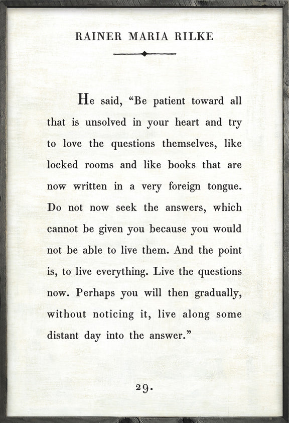 Rainer Maria Rilke - Book Collection – Kennedy Sue Gift & Home