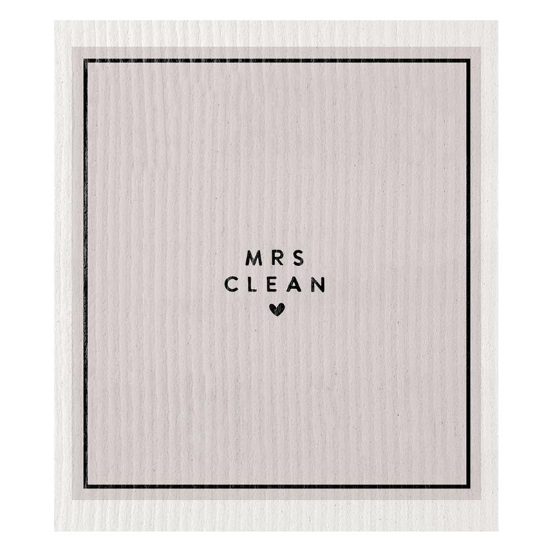 Organic Dish Cloth - Mrs. Clean – Kennedy Sue Gift & Home