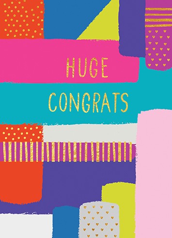 Huge Congrats Card – Kennedy Sue Gift & Home